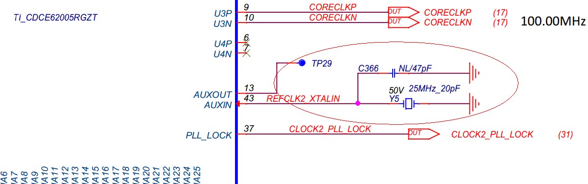 the AUX_IN of CDCE62005 - Clock & timing forum - Clock & timing - TI E2E support forums