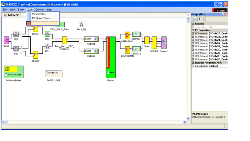TAS5727_ cfg file generating on GDE - Audio forum - Audio - TI E2E ...