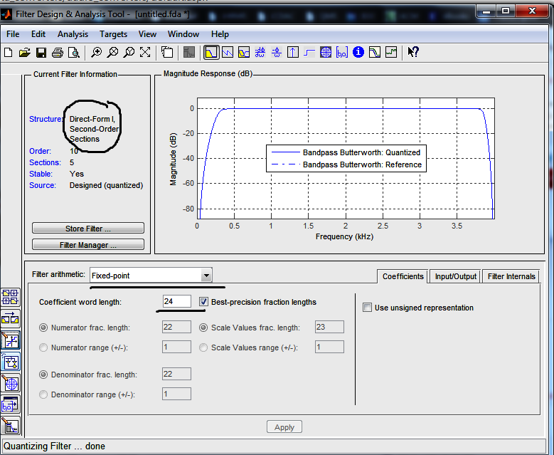 Design of 10th order IIR Biquad Filter on AIC3204 - Audio forum - Audio ...
