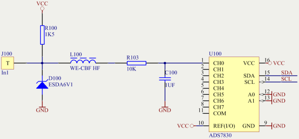 ESD/Burst-Problem with ADC ADS7830 - Data converters forum - Data ...