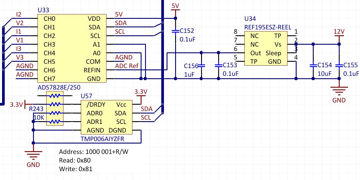 ADS7828 reads zeroes, gets hot! - Data converters forum - Data ...