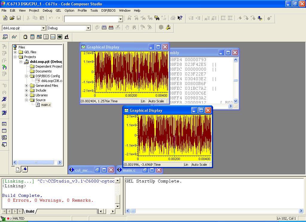ADS8361, DAC8554 to C6713 DSK interface code - Data converters forum - Data converters - TI E2E ...