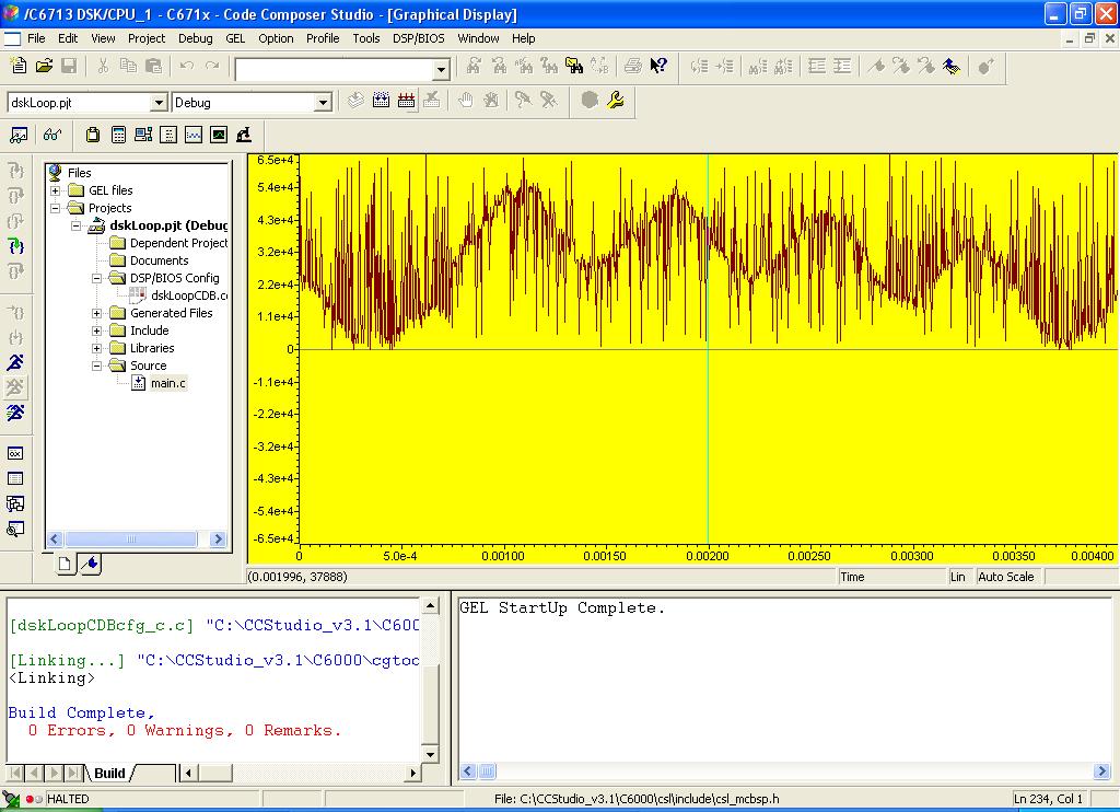 ADS8361, DAC8554 to C6713 DSK interface code - Data converters forum - Data converters - TI E2E ...
