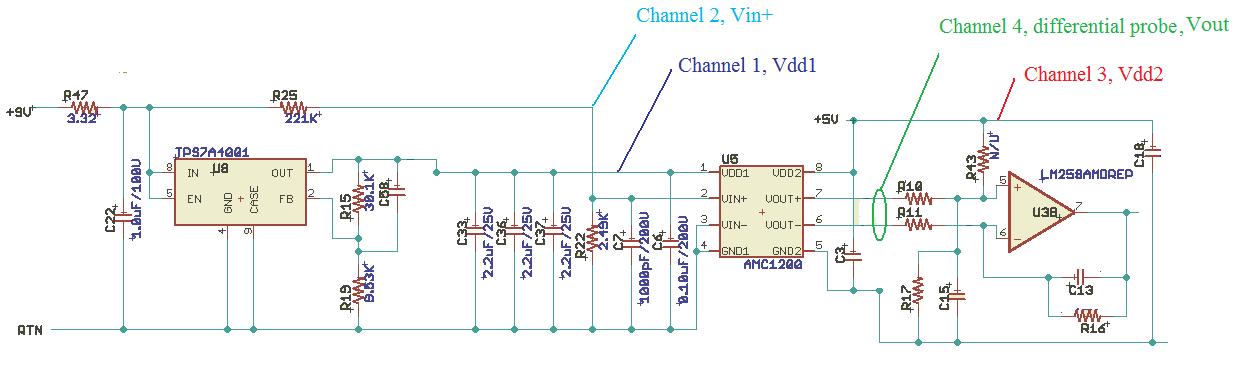 AMC1200 Output Falsely Rails with Loss of VDD1 - Data converters forum ...