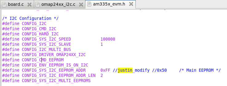 (AM335X) UBOOT CRASH WHEN CANNEL EEPROM - Processors forum - Processors - TI E2E support forums