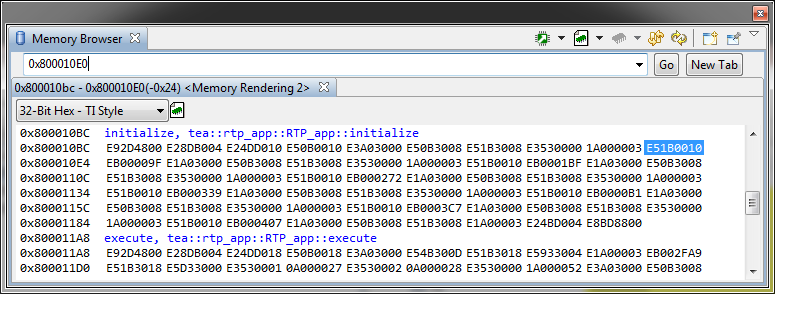 CC Studio Debugger not following PC register - Code Composer Studio forum - Code Composer Studio ...