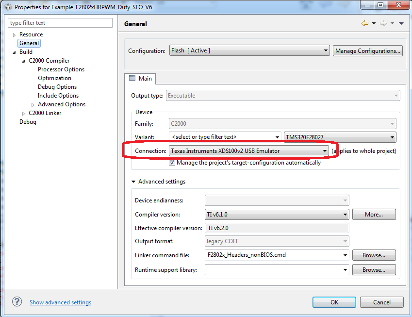 Launching Debug Session Error at CCSv6 - Code Composer Studio forum - Code Composer Studio™︎ ...