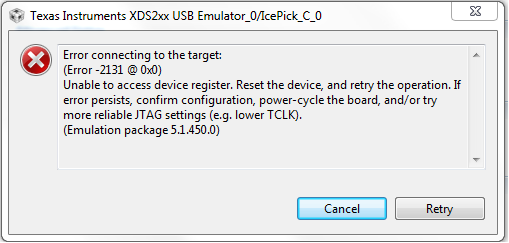 USB200 JTAG Emulator lost communications with TMS320C6455 - Code Composer Studio forum - Code ...