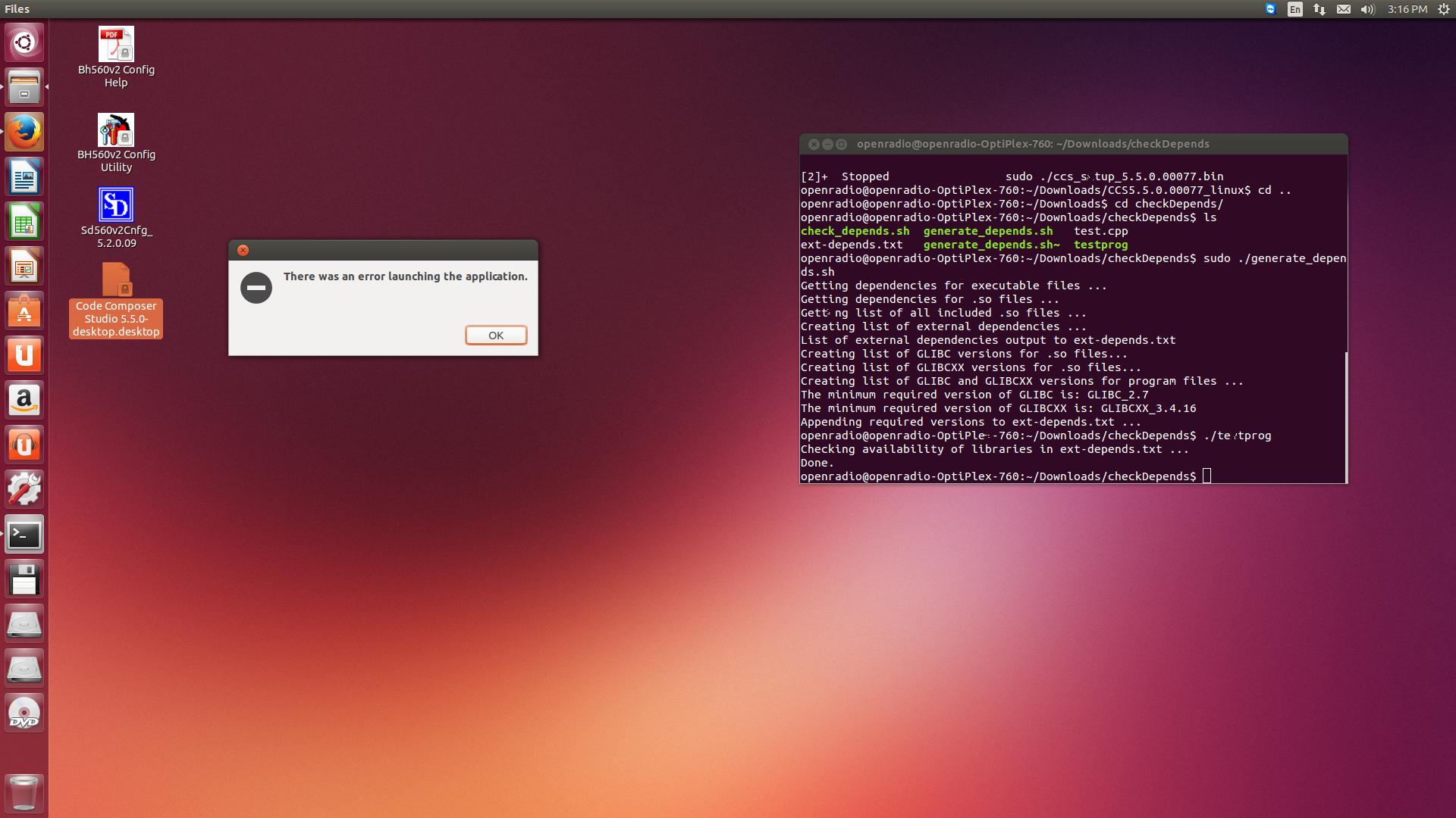 Help installing CCS in Ubuntu 13.10 - Code Composer Studio forum - Code Composer Studio™︎ - TI ...