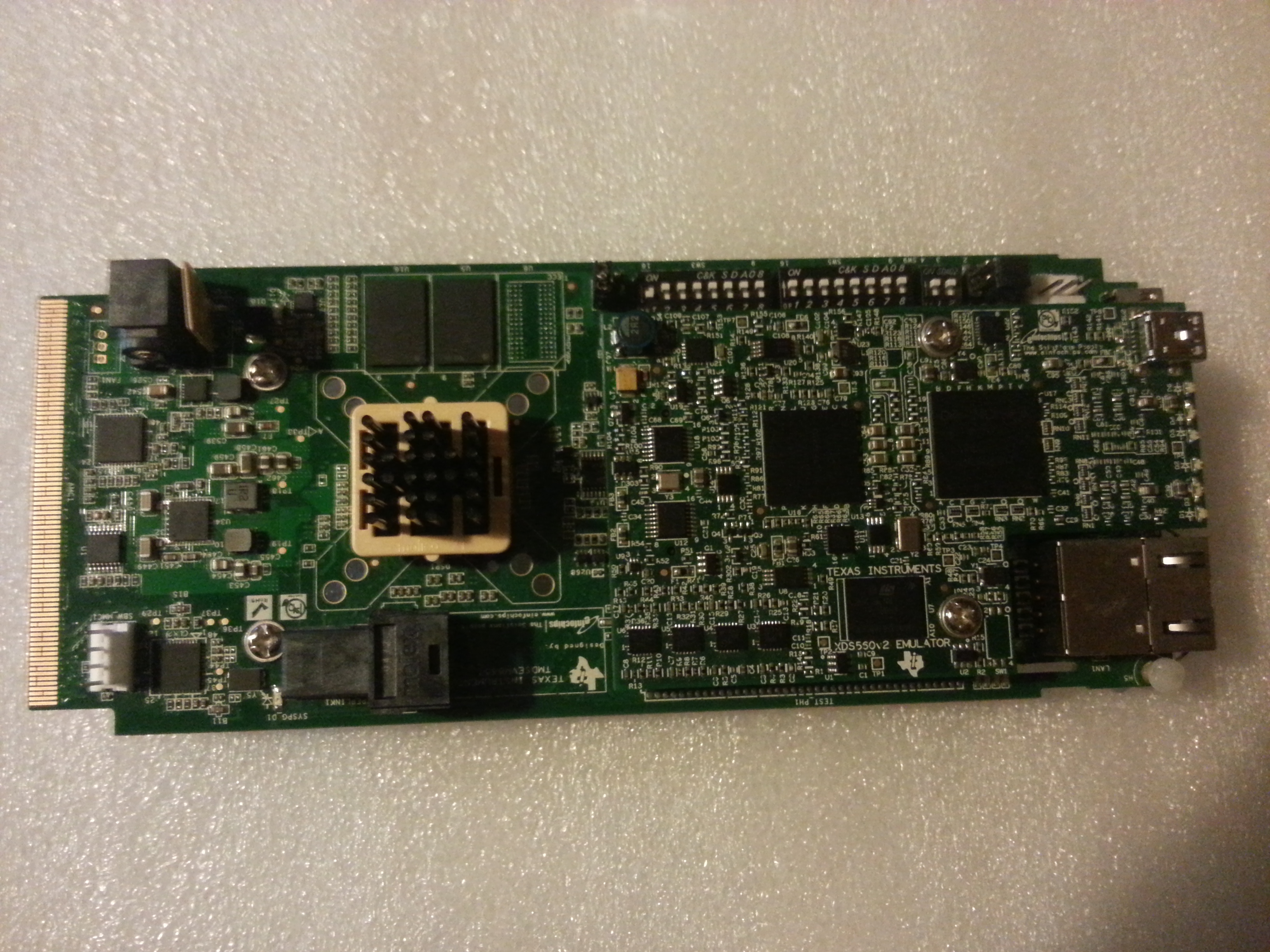 error target configurations TMDXEVM6657LE with XDS560v2 Emulator - Code Composer Studio forum ...