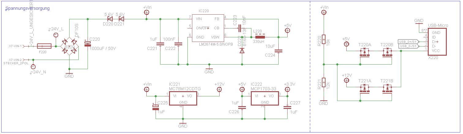 LM2674-5.0 protection diode from output to input necessary? - Power ...