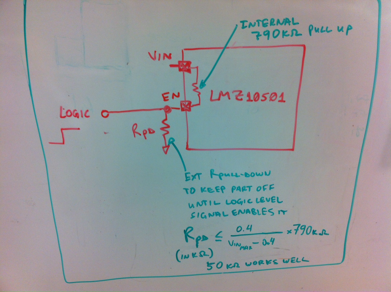 LMZ10501 Enable pin configuration - Power management forum - Power ...