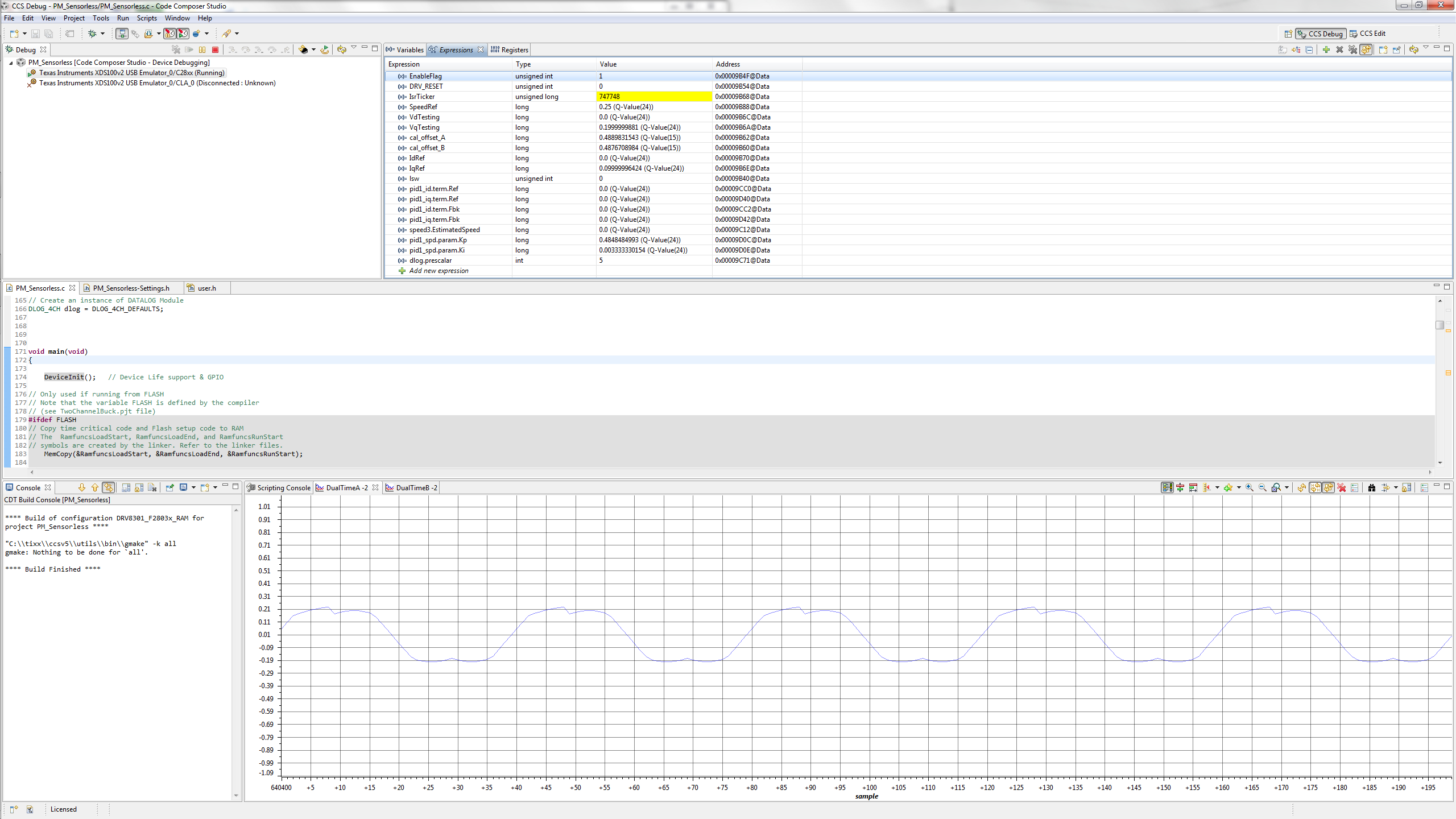 non-sinusoidal phase current - C2000 microcontrollers forum - C2000™︎ microcontrollers - TI E2E ...