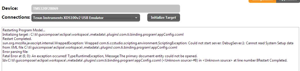 It takes forever to load app and bring up InstaSPIN-MOTION GUIComposer - C2000 microcontrollers ...