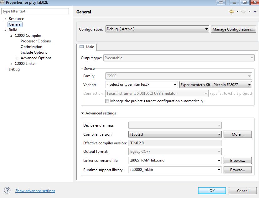 Launchxl-F28027 w/Boostxl-drv8301 => lab02b won't compile - C2000 microcontrollers forum - C2000 ...