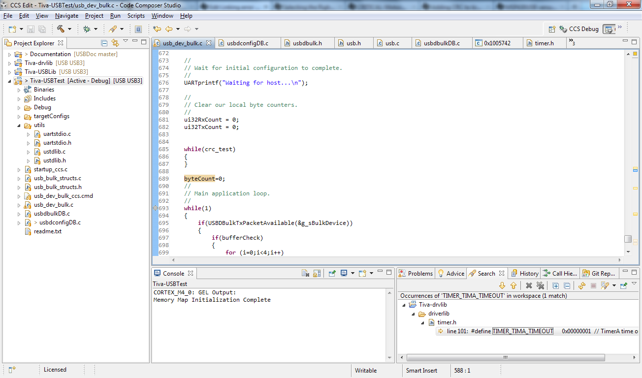 Linking error when using Tivaware utils functions - Arm-based ...