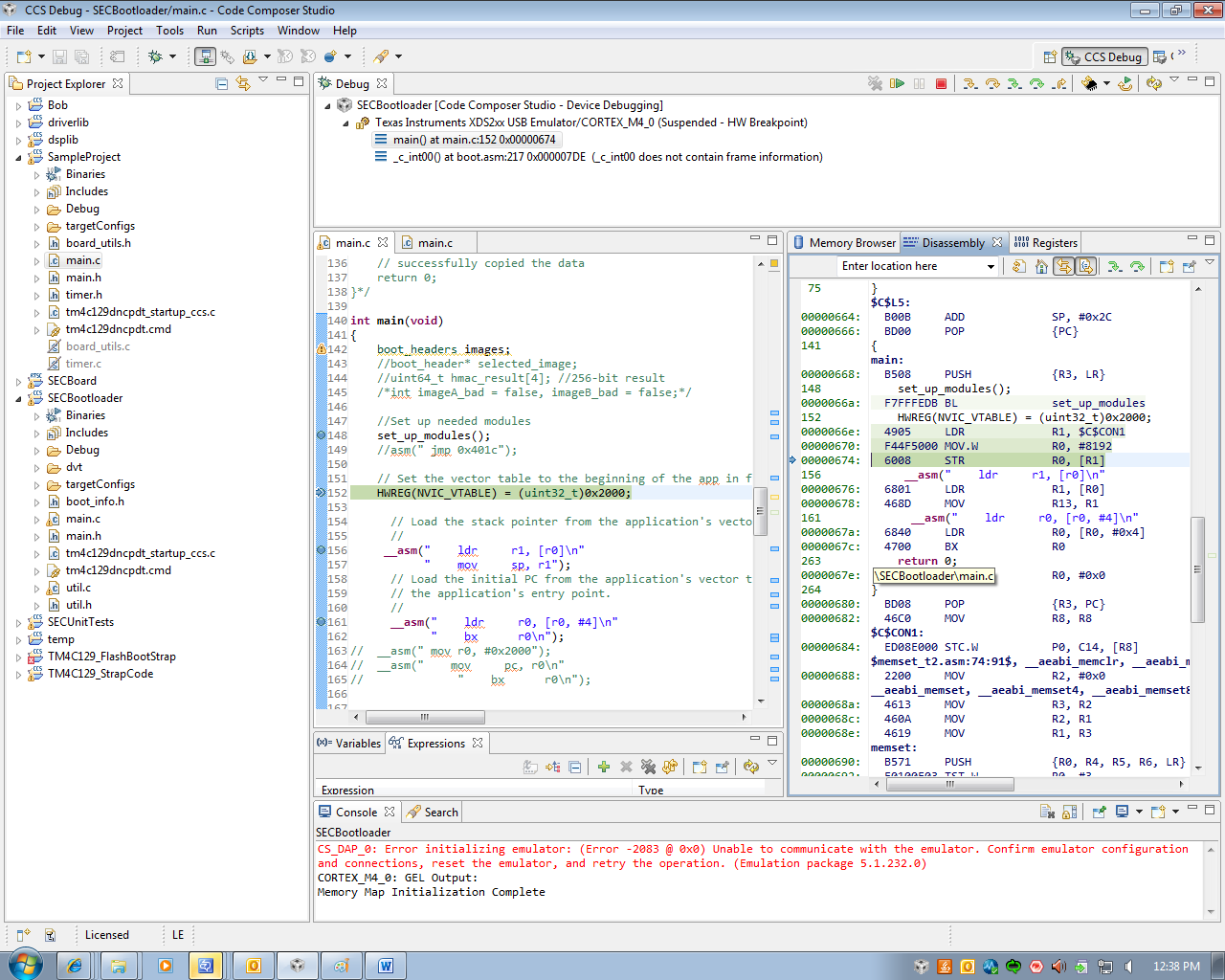 Instructions to load program counter with a flash memory address in ...