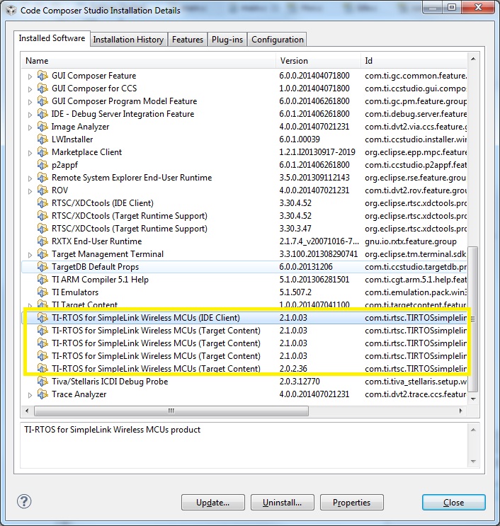 ti_rtos_config build failures - wlan_station example from Getting Started Guide - Wi-Fi forum ...