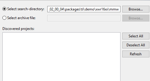 IWR1642BOOST: Demo building - Sensors forum - Sensors - TI E2E support forums