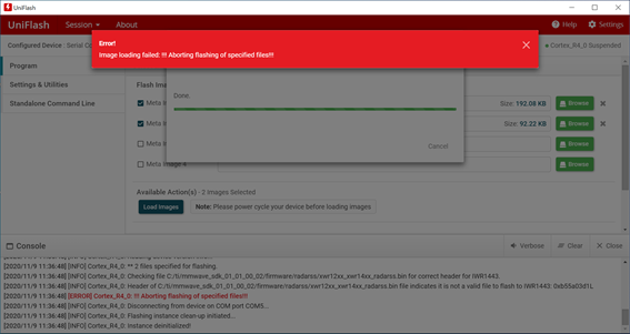 Dca1000evm View And Save Raw Data Using Capture Demo And Ccs Sensors Forum Sensors Ti E2e