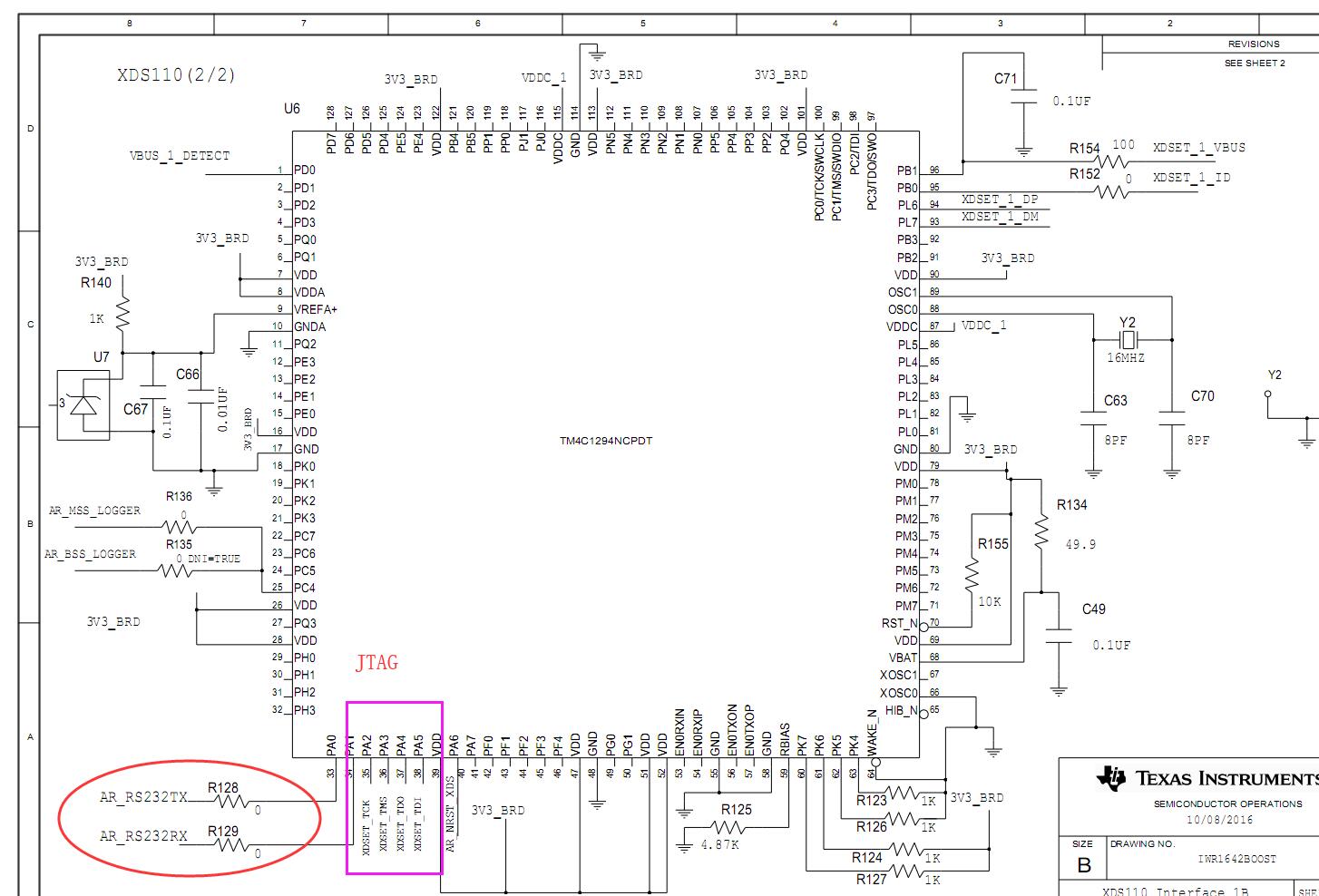 IWR1642: IWR1642 JTAG flash program - Sensors forum - Sensors - TI E2E support forums