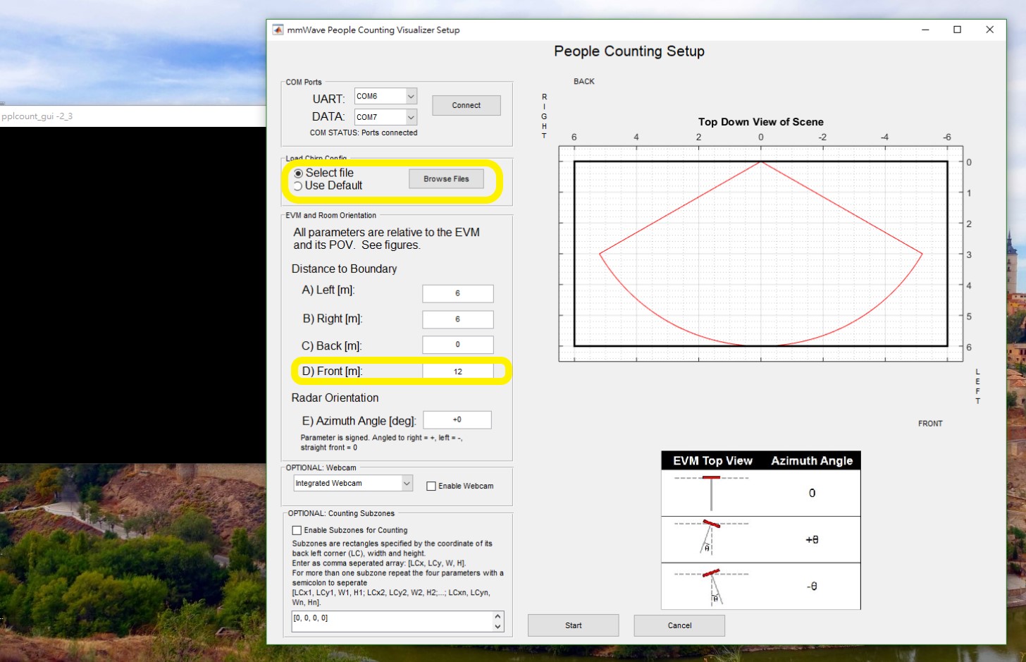 IWR1642: mmwave_industrial_toolbox_2_3_0 ,pplcount gui can't change Chirp Configuration by ...