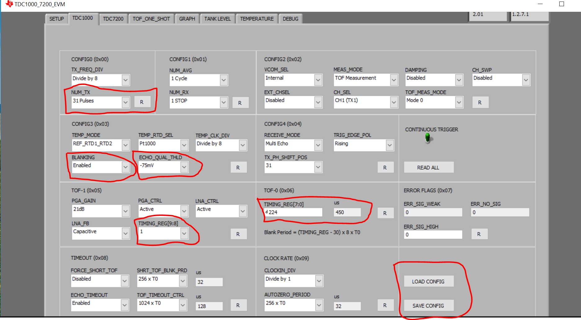 Tdc1000 Tdc7200evm Integrating Arduino Board With Tdc1000 Tdc7200evm Sensors Forum Sensors