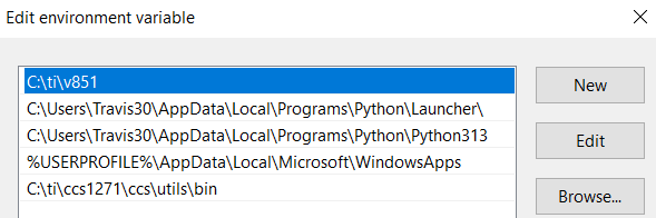 IWRL6432AOPEVM: IWRL6432AOPEVM: Error message when running common ...