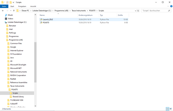 PGA970: The EVM software does not start up. - Sensors forum - Sensors - TI E2E support forums