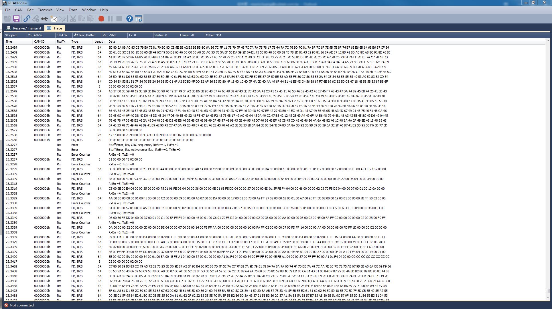 AWR1642BOOST: AWR1642 CAN-FD transmission error - Sensors forum - Sensors - TI E2E support forums