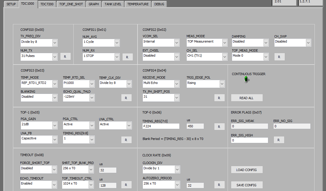 TDC1000-TDC7200EVM: Eliminate Ringdown - Sensors forum - Sensors - TI E2E support forums