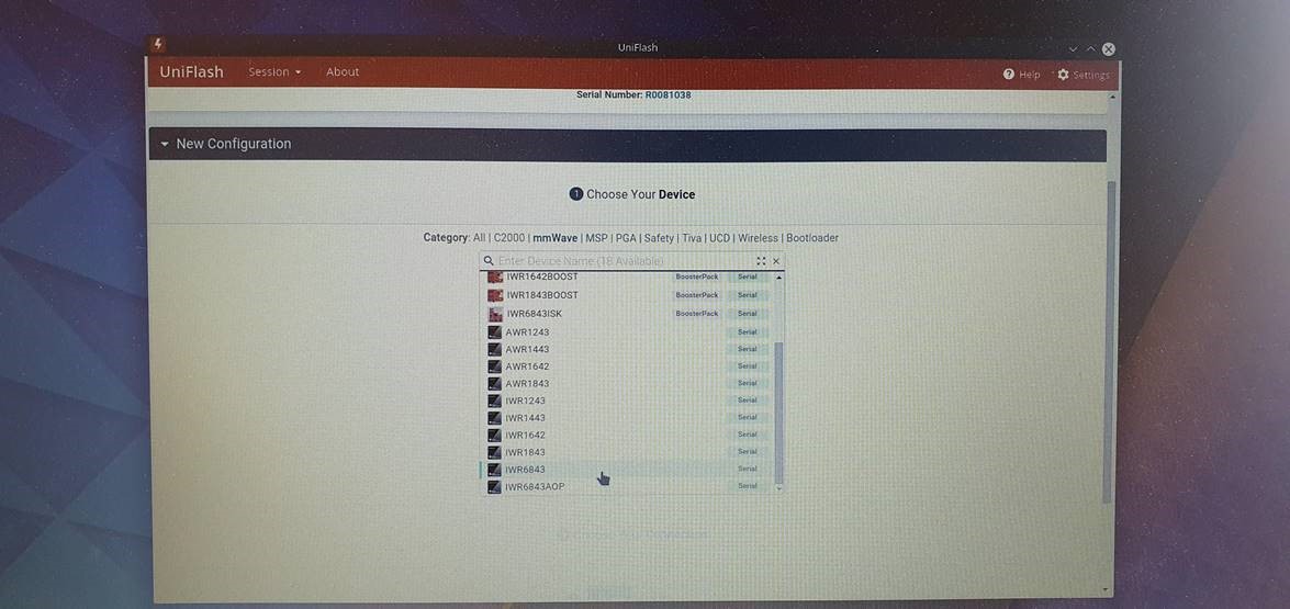 IWR6843ISK: Problem with IWR6843ISK - Sensors forum - Sensors - TI E2E support forums