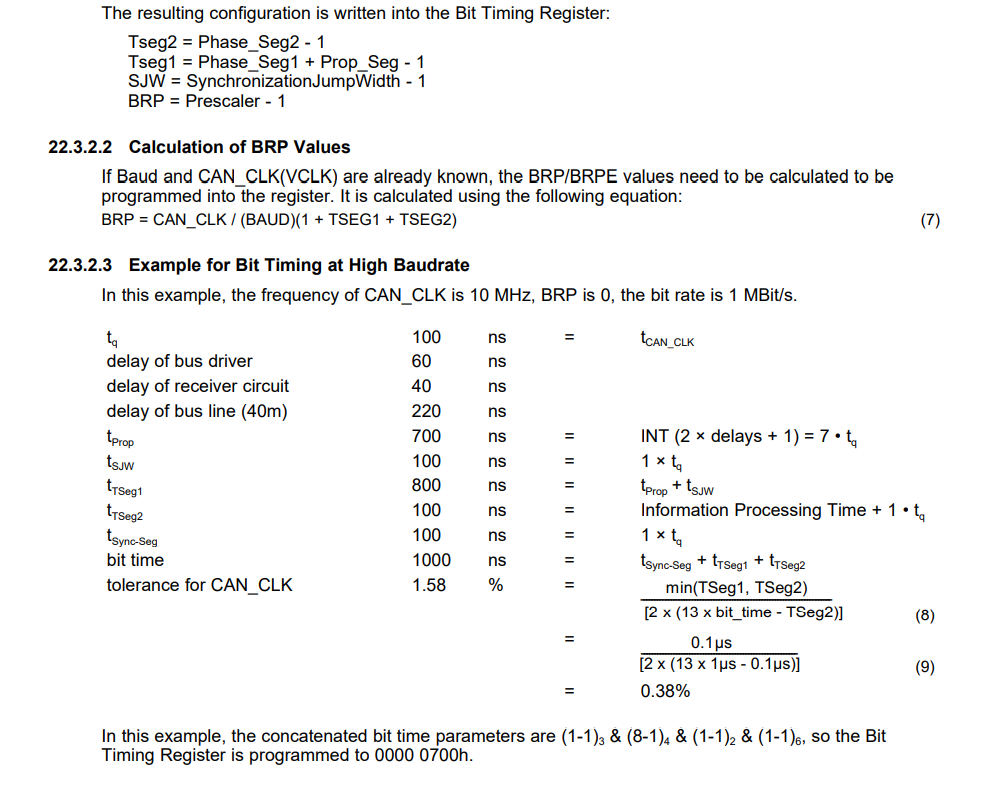CCS/AWR6843: Problem configuring CAN-FD timing parameters for the CAN-FD interface - Sensors ...