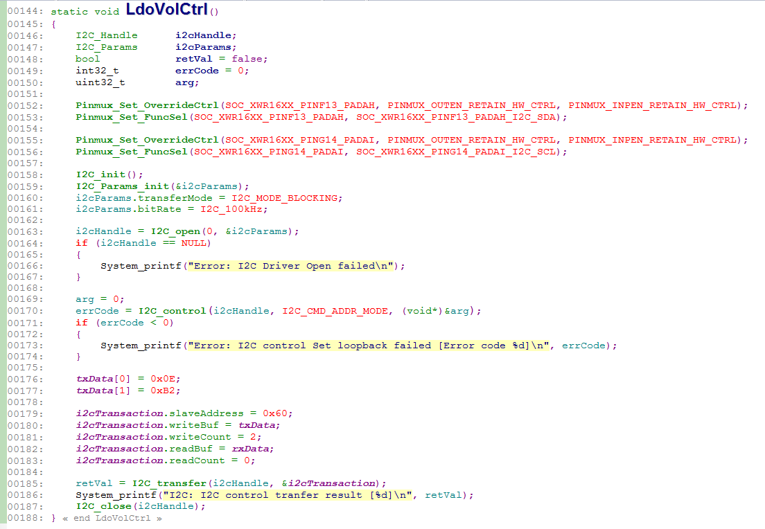 IWR1642: Issue in IWR1642 to modify output voltage of PMIC LP87524B by ...