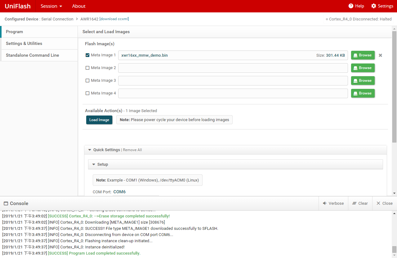 AWR1642 - Sensors forum - Sensors - TI E2E support forums