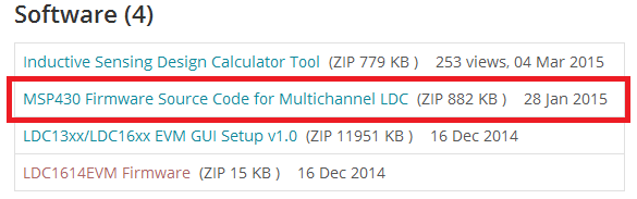Ldc1614 Source Code To Calculate Inductance Value Sensors Forum Sensors Ti E2e Support