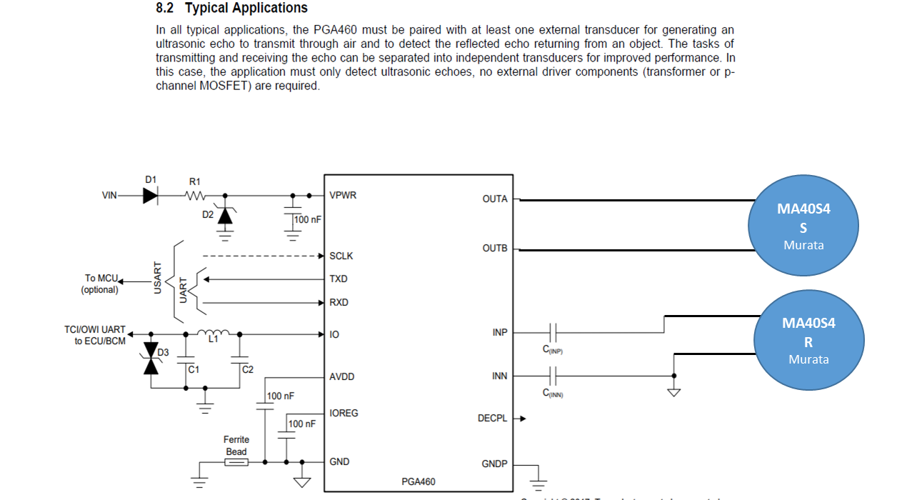 Pga460 Peripheral Circuit Sensors Forum Sensors Ti E2e Support Forums