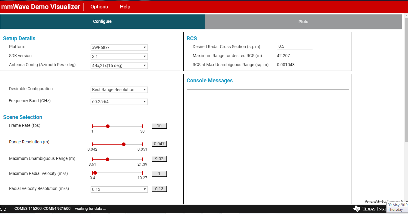 IWR6843: no console response from mmWave Demo Visualizer - Sensors forum - Sensors - TI E2E ...