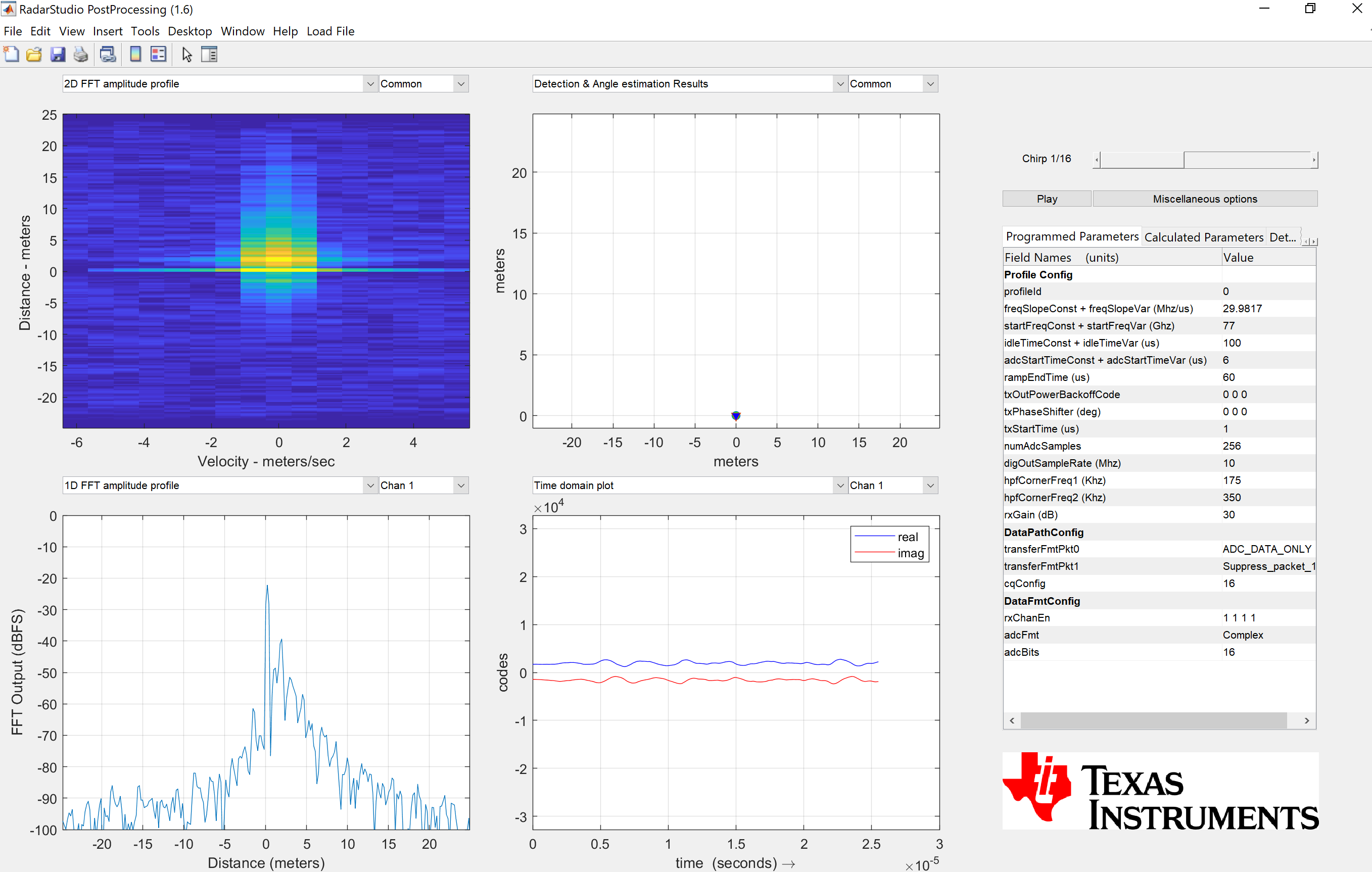 AWR1642BOOST: dca1000evm - Sensors forum - Sensors - TI E2E support forums