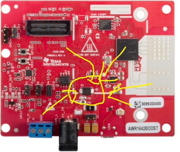 AWR1642BOOST-ODS: AWR1642 D3 defekt - Sensors forum - Sensors - TI E2E support forums
