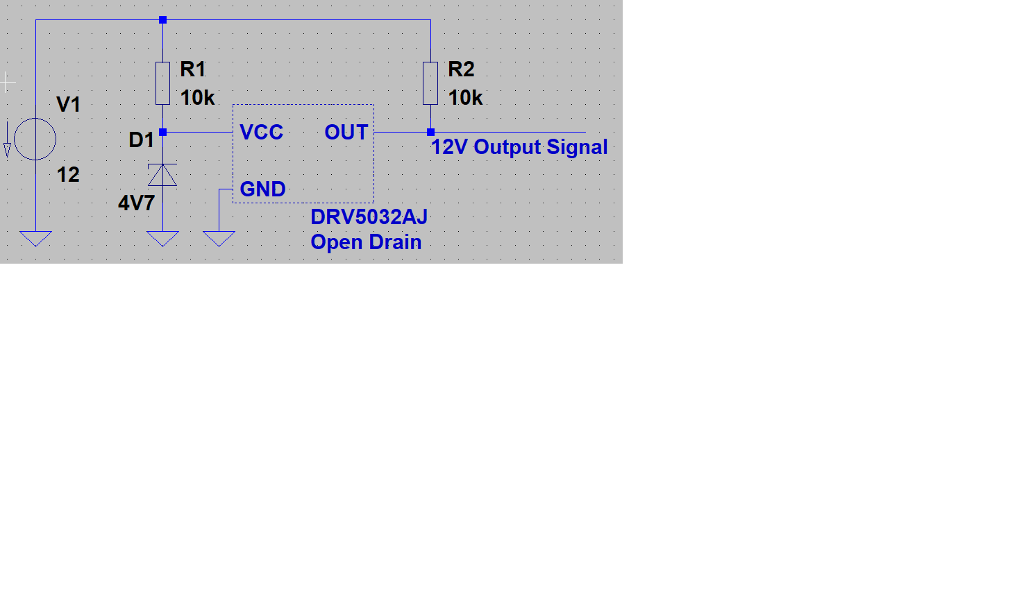 DRV5032: Maximum Output Voltage at Output Pin - Sensors forum - Sensors - TI E2E support forums