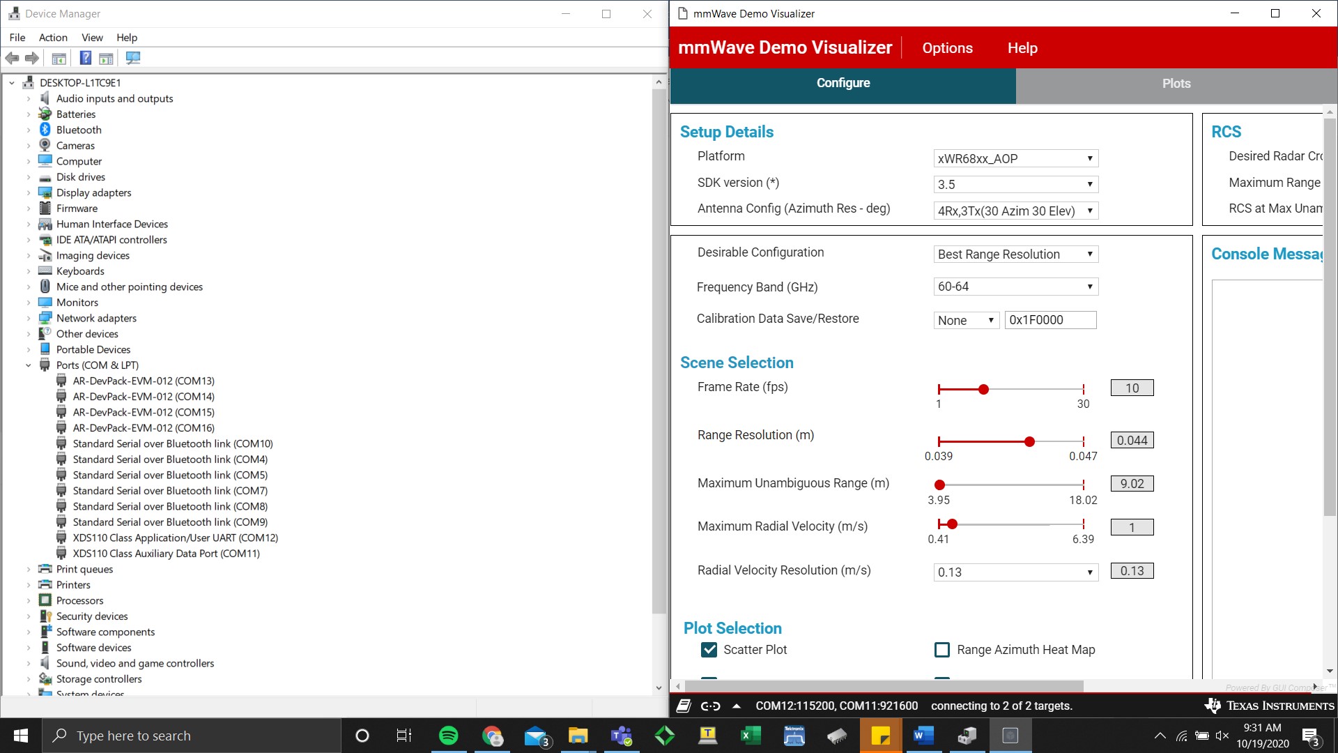 IWR6843ISK: IWR6843ISK - Sensors forum - Sensors - TI E2E support forums