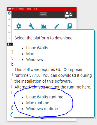 TMP117EVM: EVM GUI instrall - Sensors forum - Sensors - TI E2E support forums