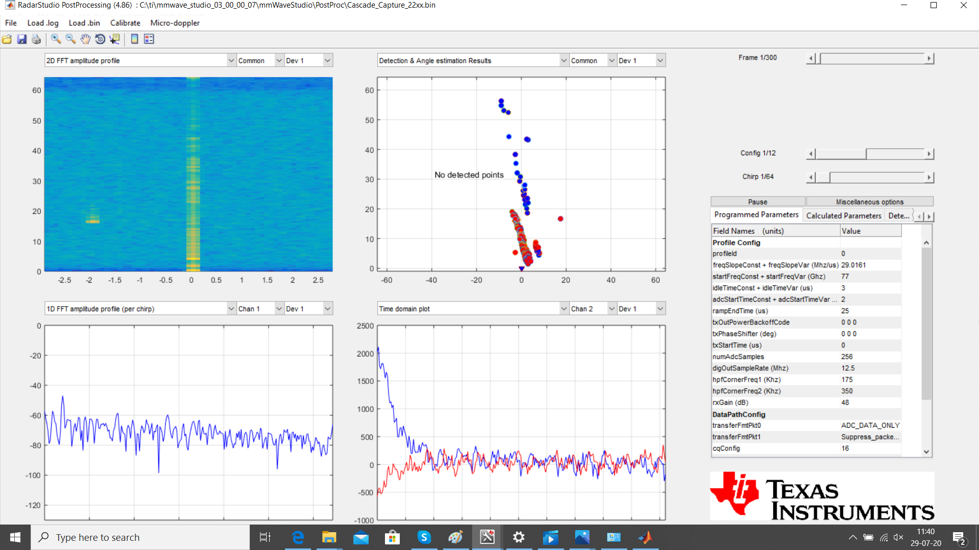 MMWCAS-DSP-EVM: AWR2243 - Sensors forum - Sensors - TI E2E support forums
