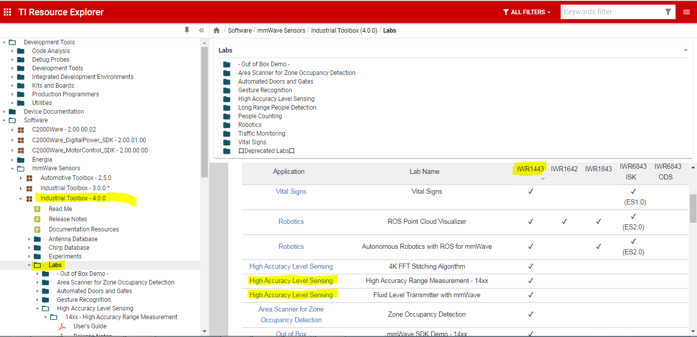 Iwr1443 14xxhighaccuracy Lab Getting Error While Rebuilding 14xxhighaccuracy Lab From