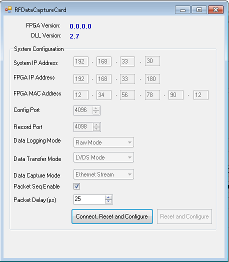 DCA1000EVM: TCP option - Sensors forum - Sensors - TI E2E support forums