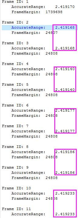 AWR1443BOOST: Distance data are repeated every two times in lab0004_high_accuracy_14xx - Sensors ...