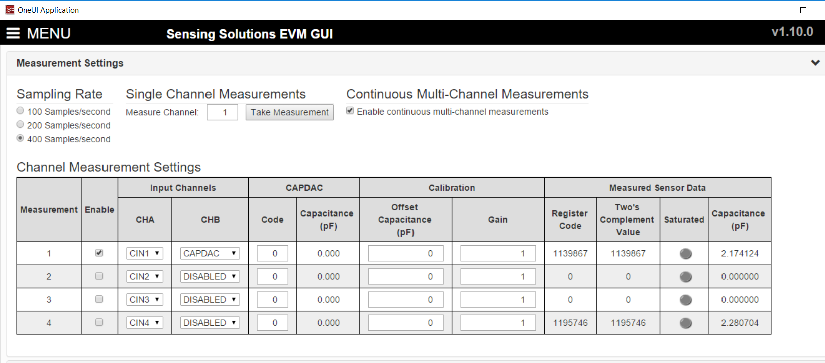 Fdc1004 Correct Configuration Of Repeated Measurements Mode Sensors Forum Sensors Ti E2e