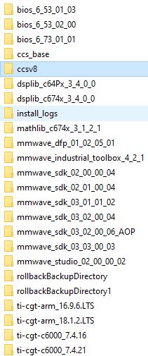 CCS/IWR6843: Source code in mmwave_industrial_toolbox_4_2_1 can't generate effective Bin file ...
