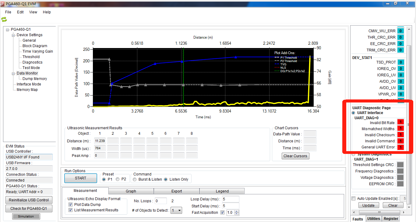 PGA460: PGA460 UART TX&RX work simultaneously,there is problem when use half-duplex RS485 ...